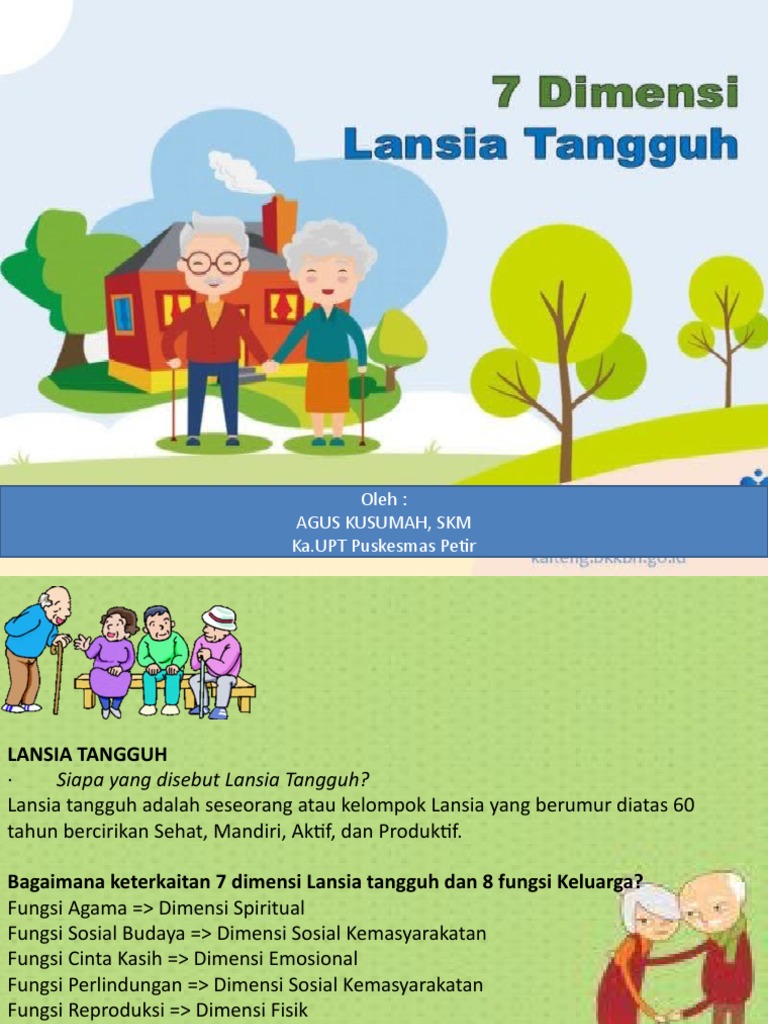 Materi Lansia Tangguh | PDF