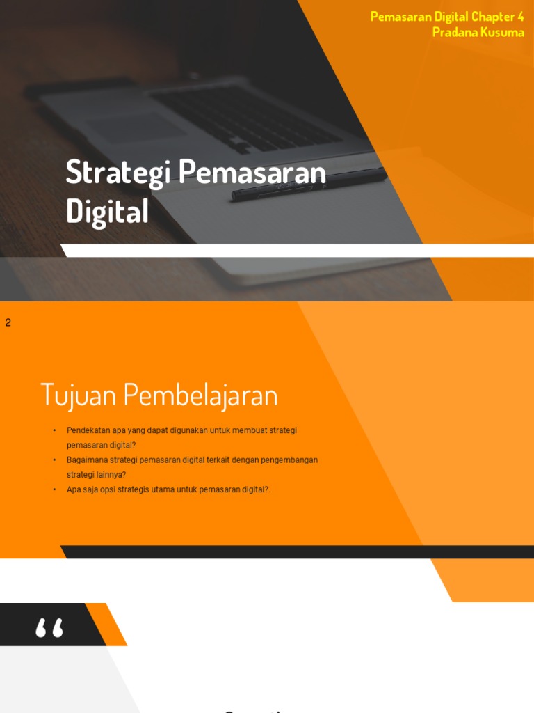 Pemasaran Digital Chapter 4 | PDF | Bisnis | Komputer