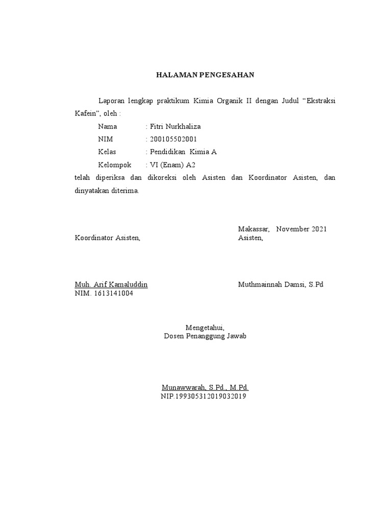 Ekstraksi Kafein | PDF Ekstraksi Kafein | PDF