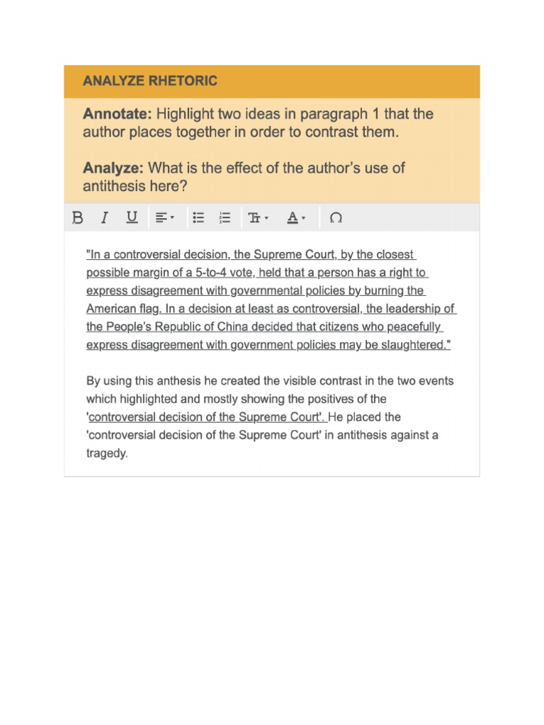 American Flag Stands For Tolerance - Read Yellow Boxes Stacy R-10 | PDF