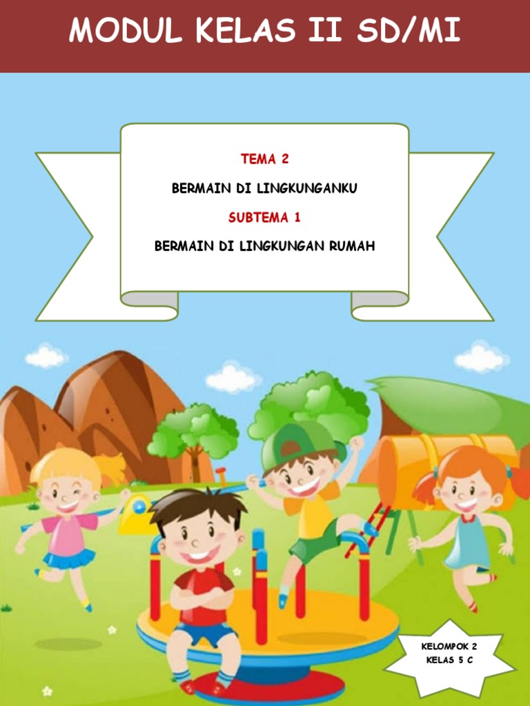 Kelompok 2 Bahan Ajar Tematik Kelas 2 Tema 2 Subtema 1 Pdf