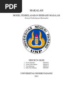 Makalah Model Pembelajaran Berbasis Project Based Learning (PJBL) | PDF