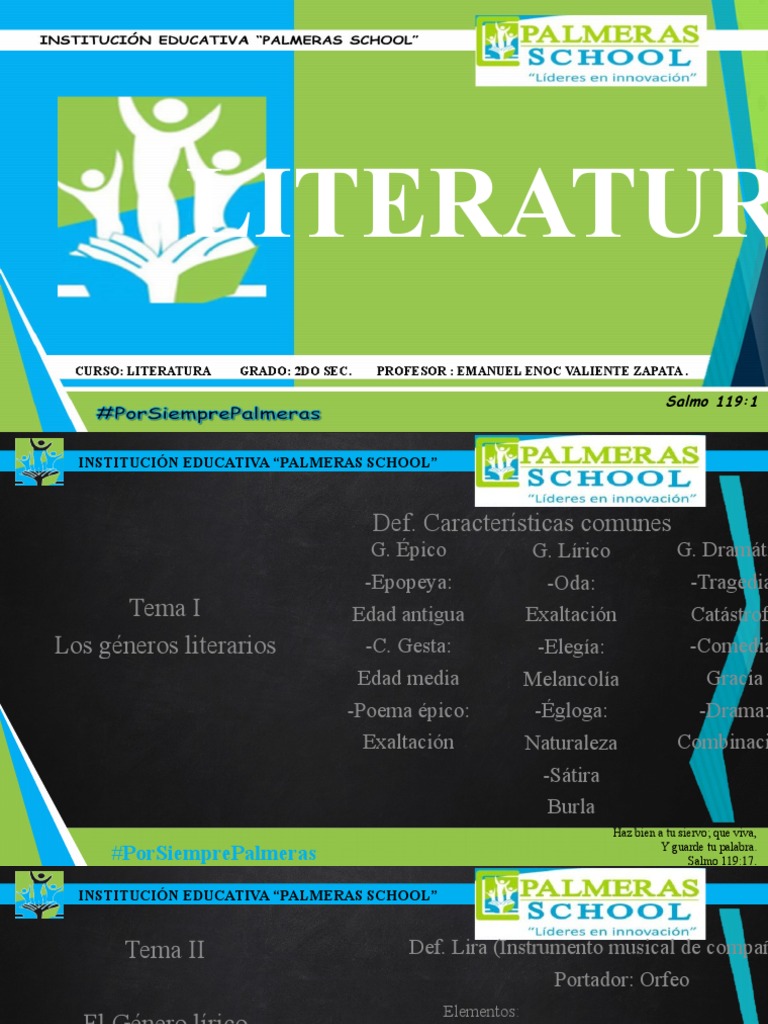 2° Segundo Grado - Secundaria - Literatura | PDF | Federico García ...