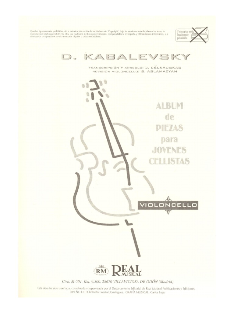 Kavalevsky Chelo | PDF