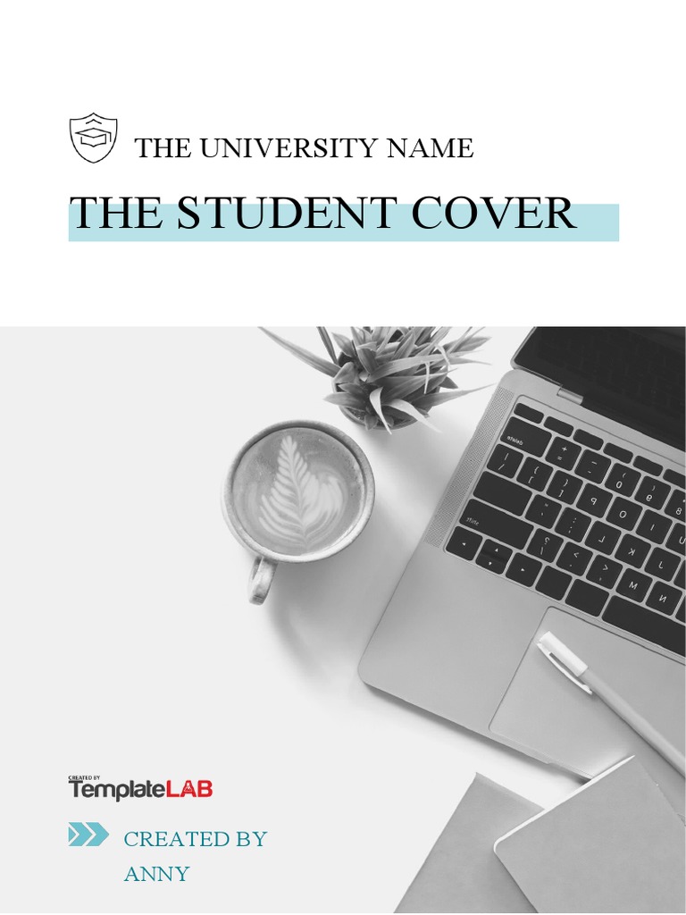 School Cover Page Template | PDF