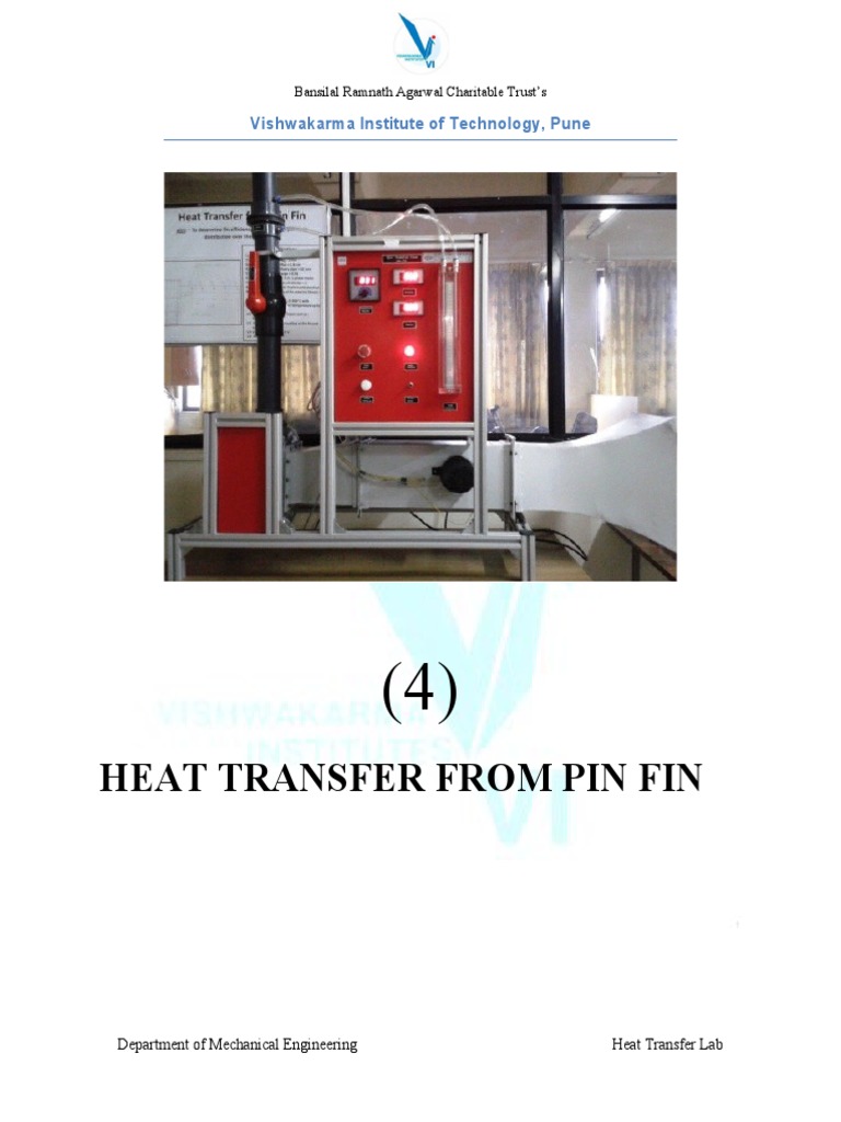 Temperature Distribution Along a Heated Pin Fin Under Natural and ...