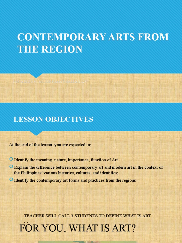 Contemporary Arts From The Region | PDF | Animation | 2 D Computer Graphics