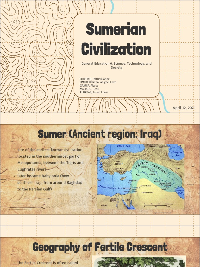 Overview of Sumerian Civilization | PDF | Mesopotamia | Sumer