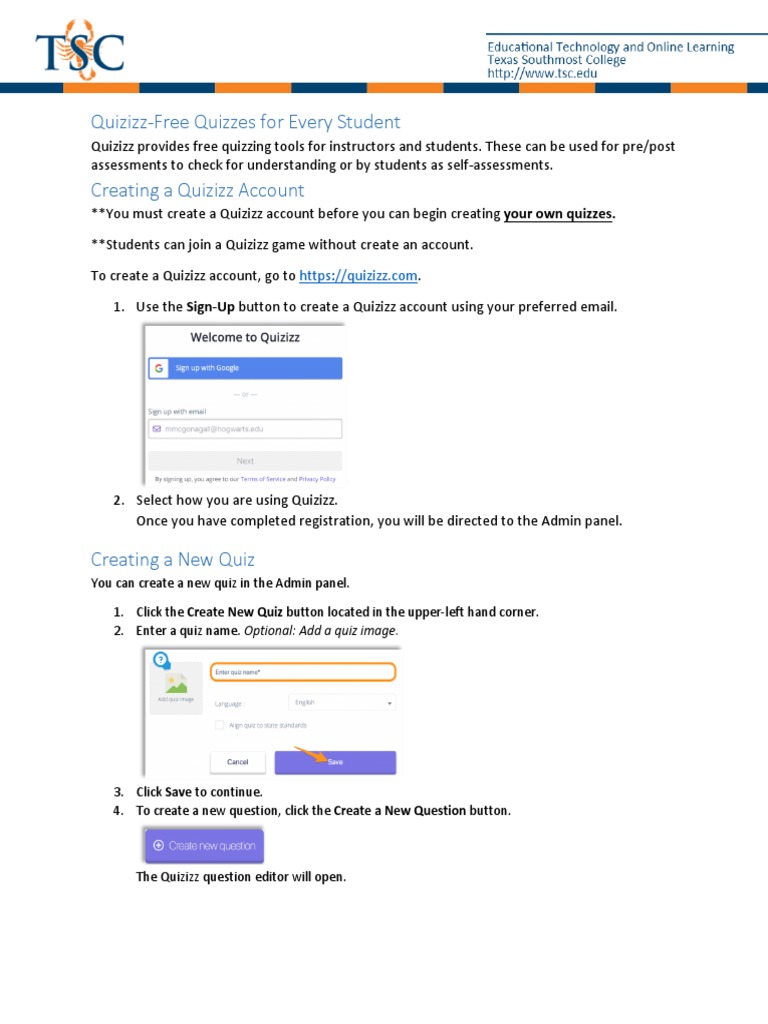 Quizizz Free Quizzes For Every Student | PDF | Quiz | Computing