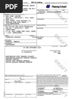 Bill of Lading CCL Cargo Container Line - CANS19058826 | PDF | Freight ...