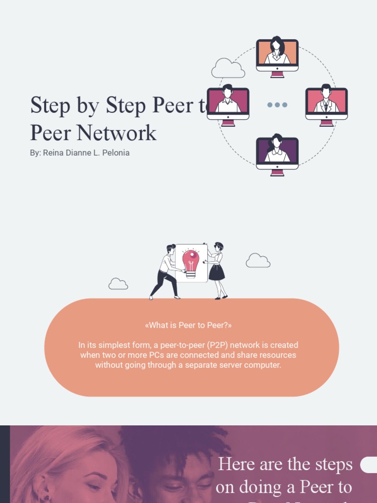 Step by Step Peer To Peer | PDF | Computer Network | Peer To Peer