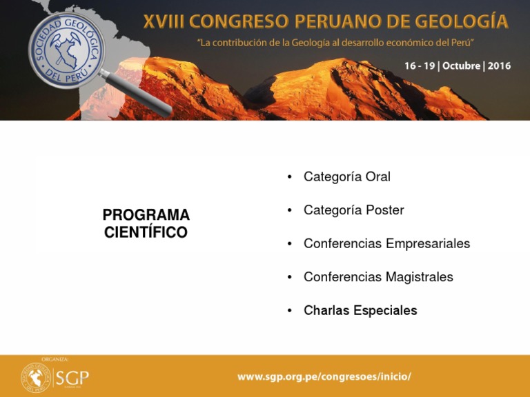 0 - 0 XXXX Programa Cientifico Brochure Peru XXXX | PDF