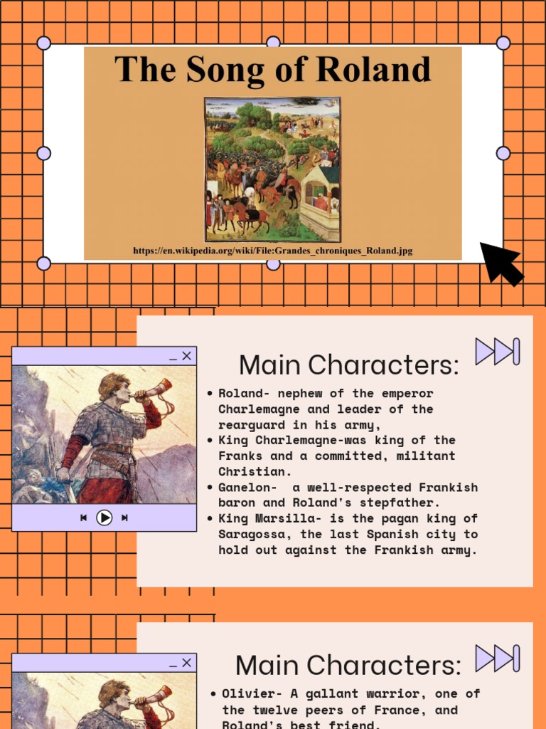 Group 6 The Song of Roland | PDF | French Folklore | Medieval French ...