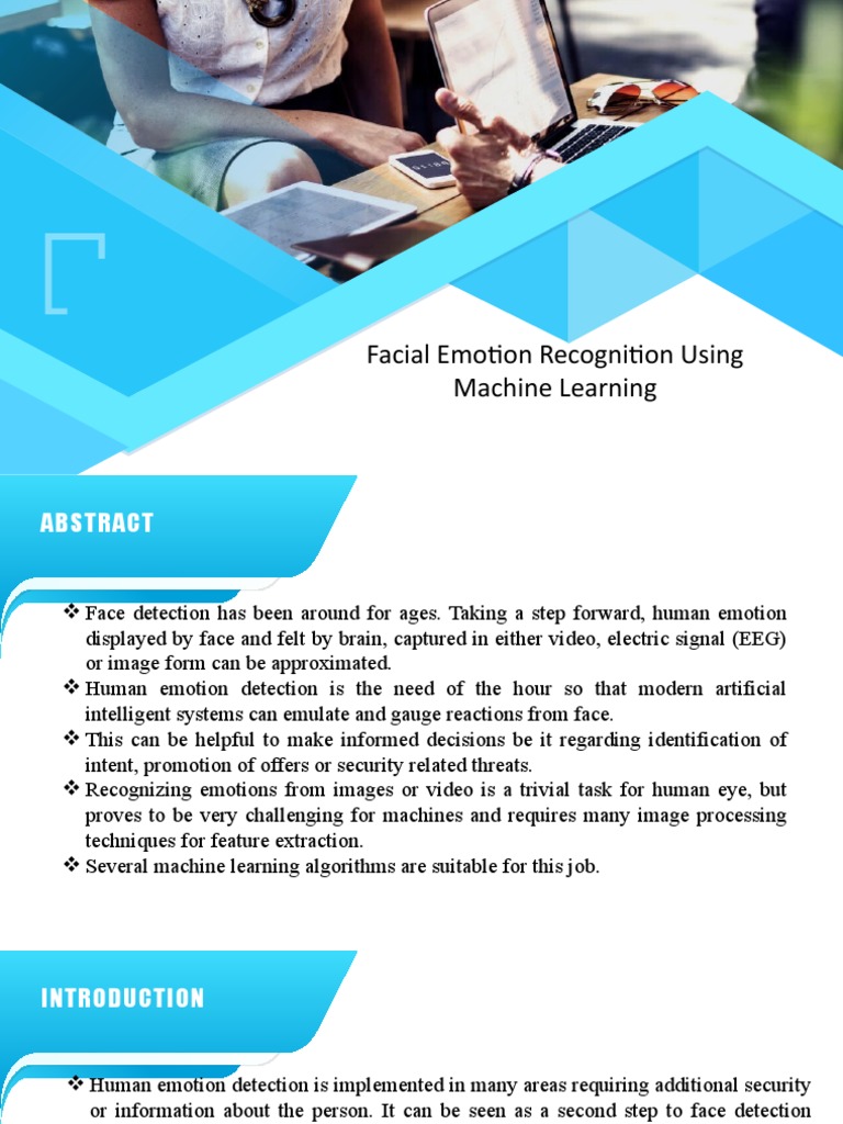 Facial Emotion Recognition Using Machine Learning | PDF | Machine ...