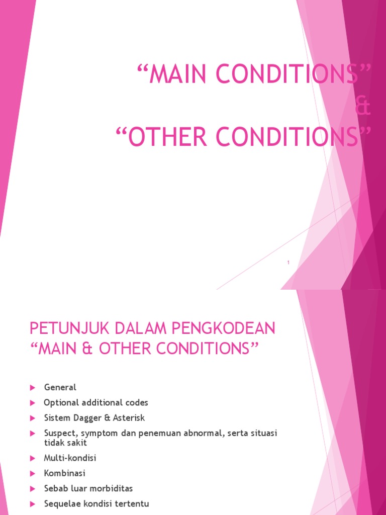 MB Rules and Main Other Condition | PDF | Human Diseases And Disorders ...