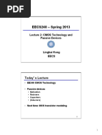 65nm CMOS Process Data Sheet | PDF | Cmos | Electronic Design