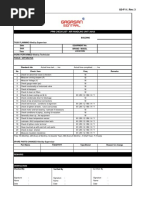 PPM Maintenance Checklist Overview | PDF | Pump | Valve