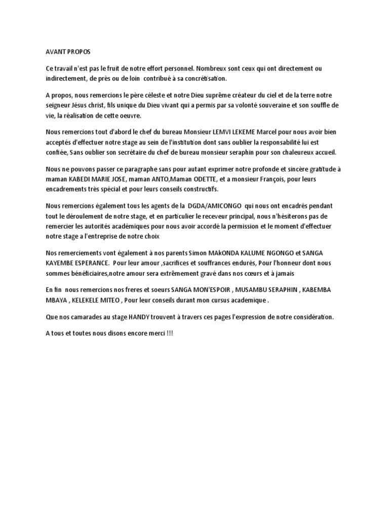 Rapport de Stage Par Ntambo A La Dgda | PDF | Droit d'accise | Imposition