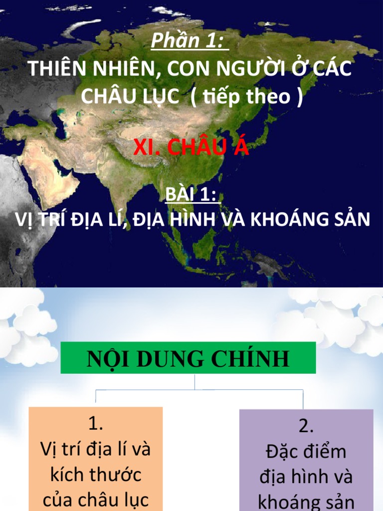 Bai 1 Vi Tri Dia Li Dia Hinh Va Khoang San | PDF