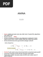 Struktur Dan Sifat Amina | PDF