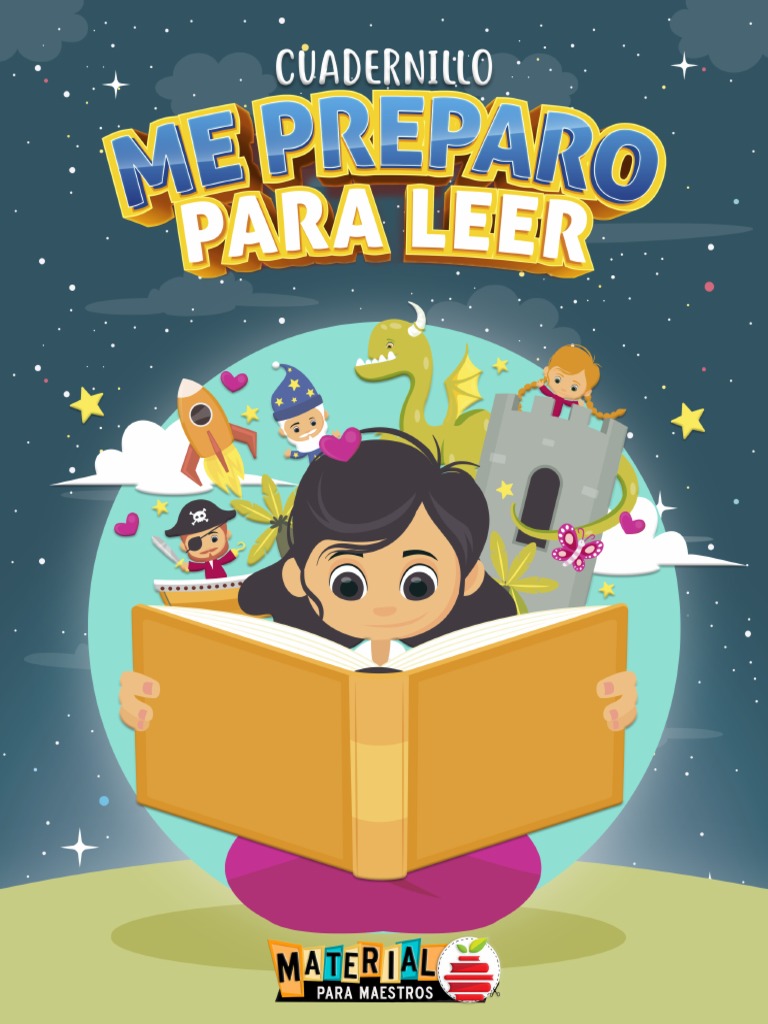 Cuadernillo Me Preparo Para Leer Digital Pdf Color Arco Iris