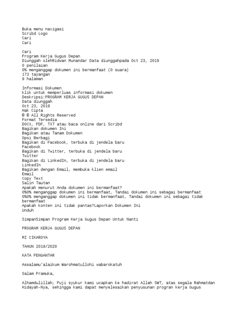 kepramukaan-WPS Office | PDF | Karier & Perkembangan | Bisnis