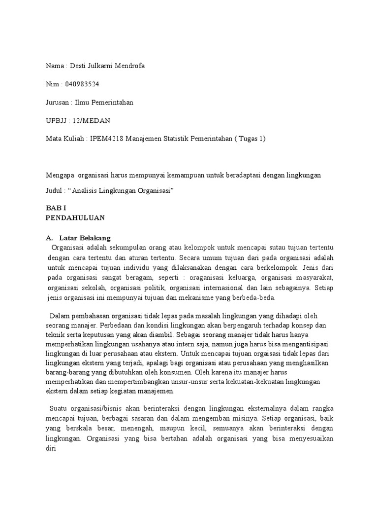 Tugas 1-2 | PDF | Karier & Perkembangan | Pengembangan Diri