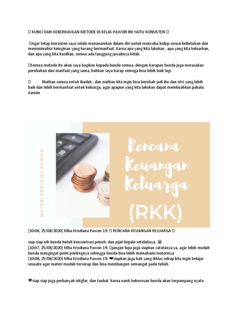RKK KELUARGA | PDF
