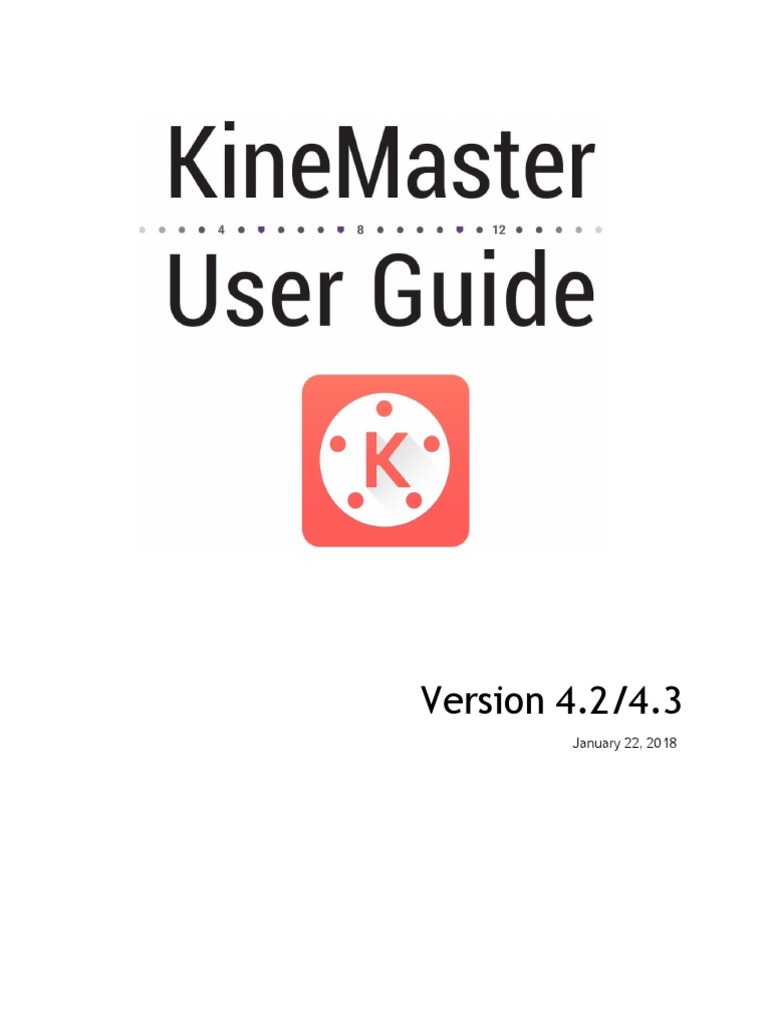Kine Master User Guide | PDF | Ios | I Pad