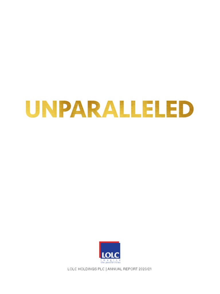 Lolc Holdings PLC - Annual Report 2020/21 | PDF | Corporate Governance ...