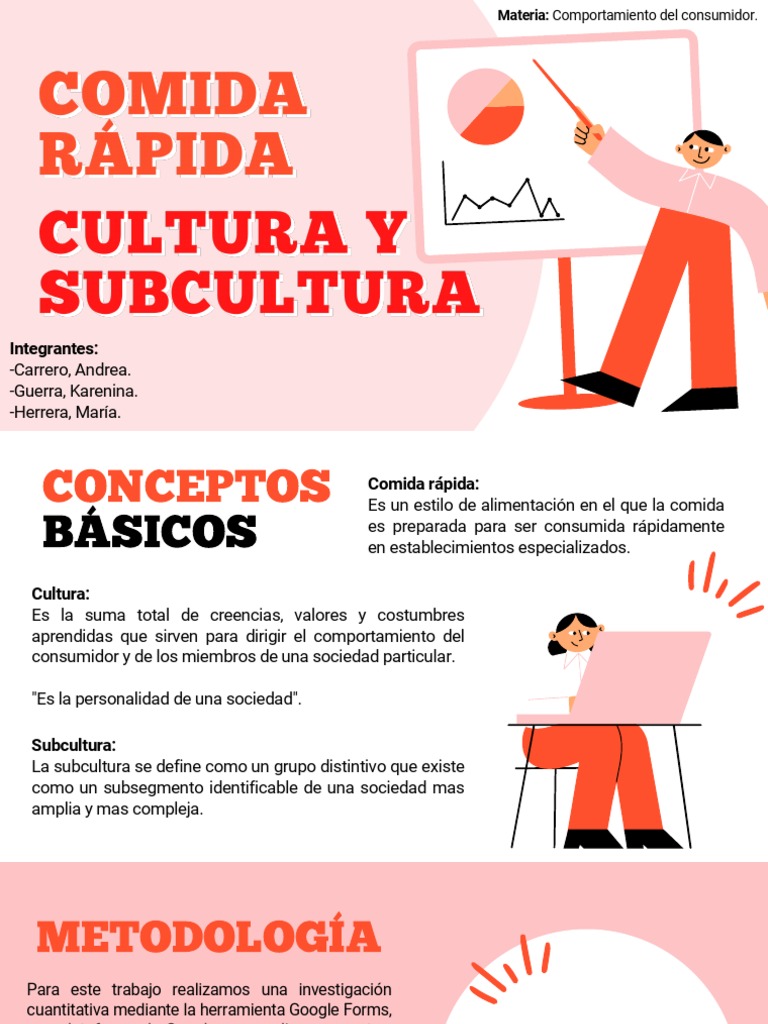 Influencia de Cultura y Subcultura en Comida Rápida | PDF | Comida ...
