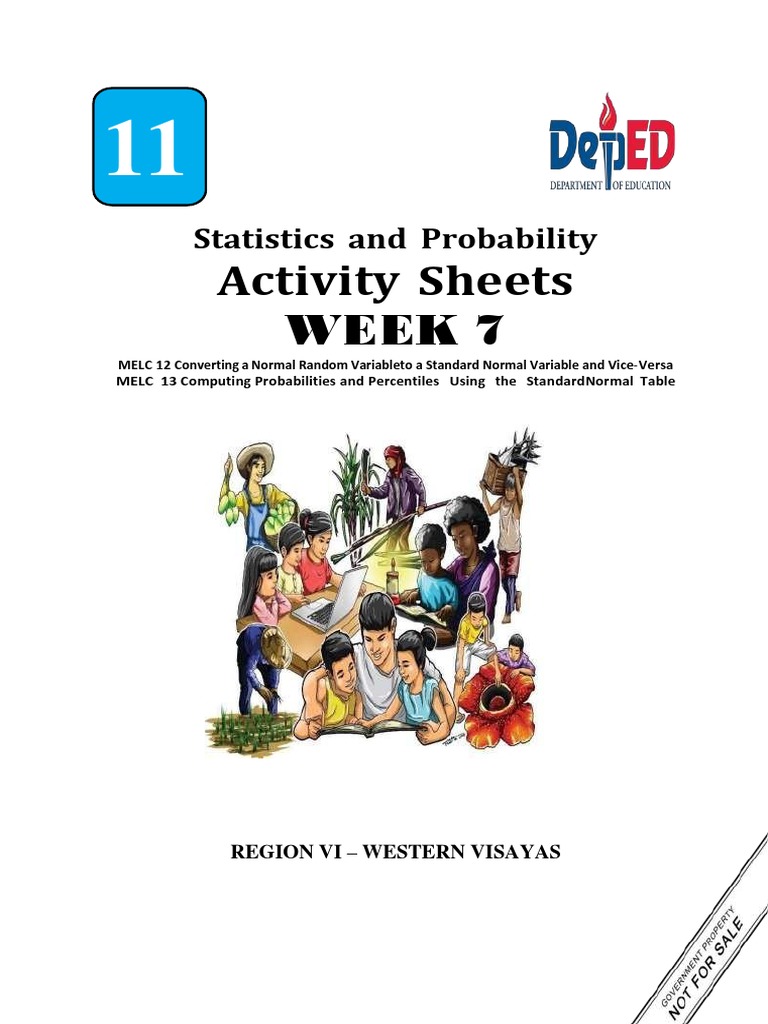 WEEK 7 Statistics and Probability | PDF | Standard Score | Normal ...