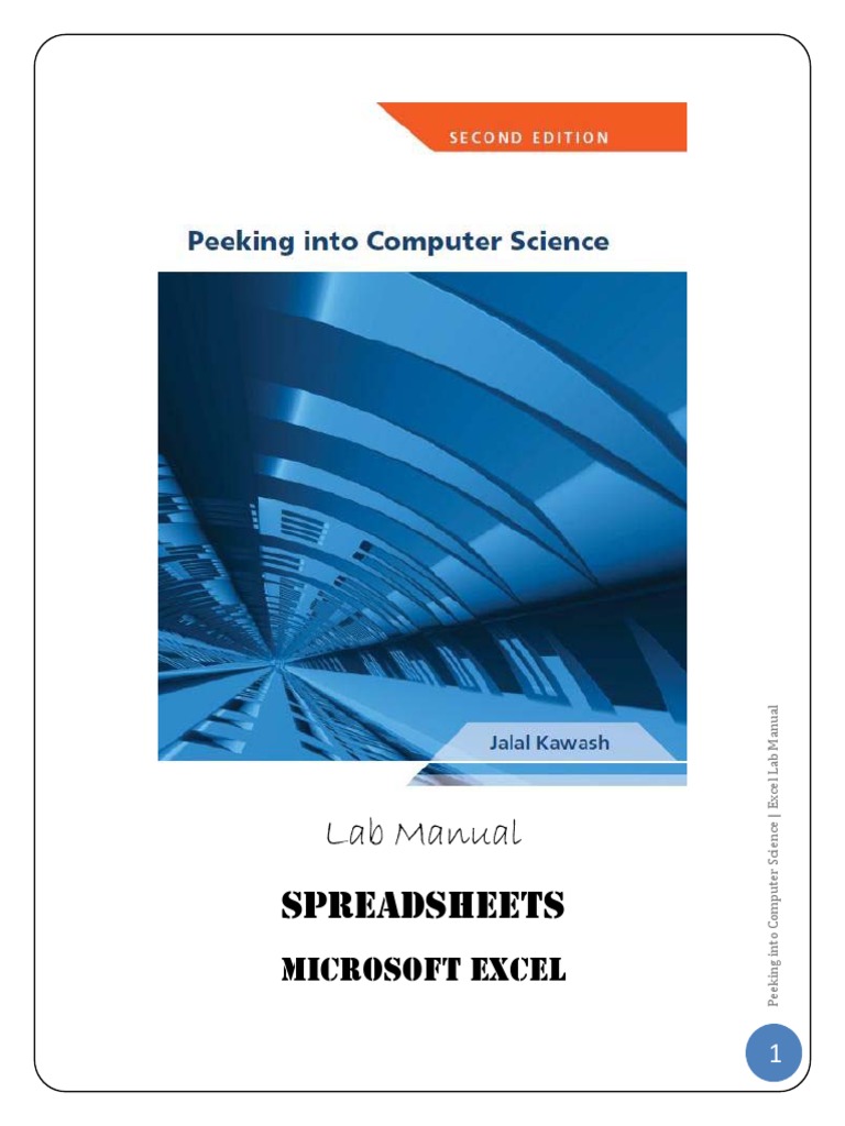 Lab Manual Spreadsheets: Microsoft Excel | Download Free PDF ...