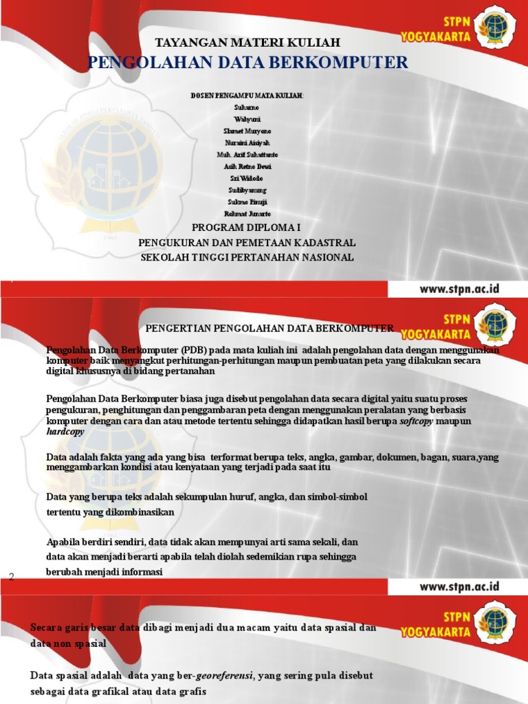 Tayangan Materi MK PDB | PDF | Komputer | Teknologi & Rekayasa