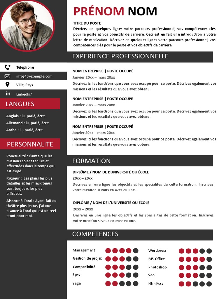 CV 5 | PDF | Business