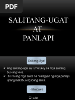 Salitang - Ugat at Panlapi | PDF