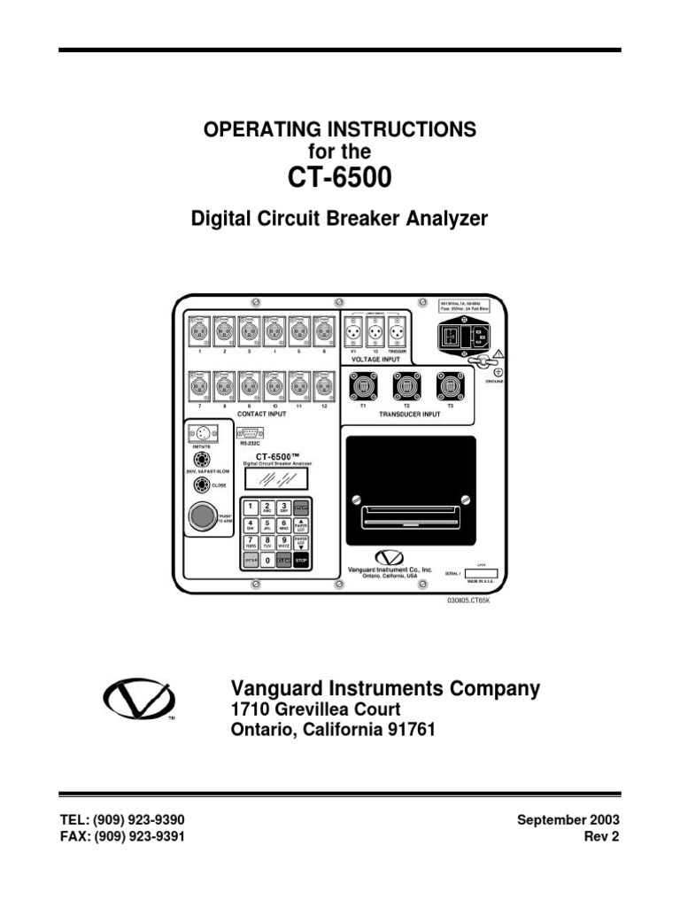 ct-6500 Final | PDF | Electrical Network | Power Supply