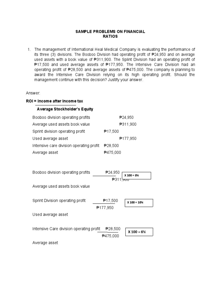 Computation Entrep | PDF | Book Value | Banks