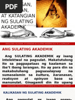 12 Uri NG Akademikong Pagsulat | PDF