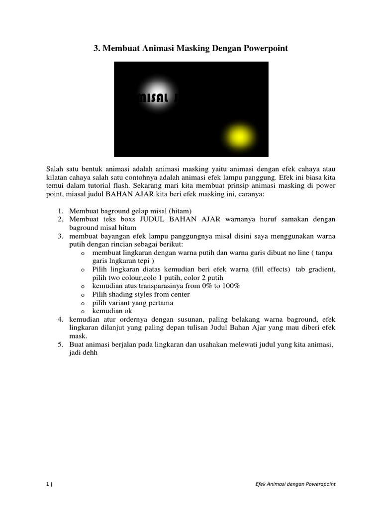 1 Animasi Masking Pdf
