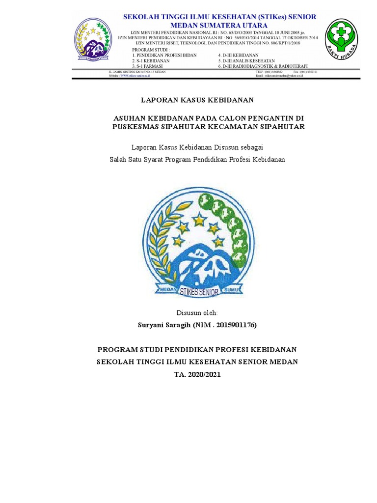 Askeb CATIN Puskesmas Fix | PDF | Karier & Perkembangan | Bisnis