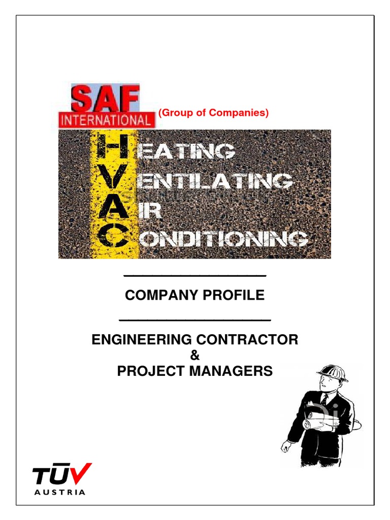 SAF HVAC and Fabrication Profile | PDF | Safety | Occupational Safety ...