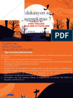 Talento at Kakayahan Activity Sheet | PDF