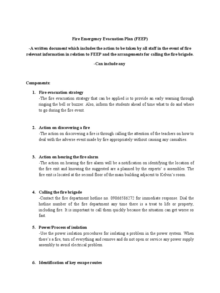 School Fire Safety Guide | PDF | Emergency Evacuation | Firefighting