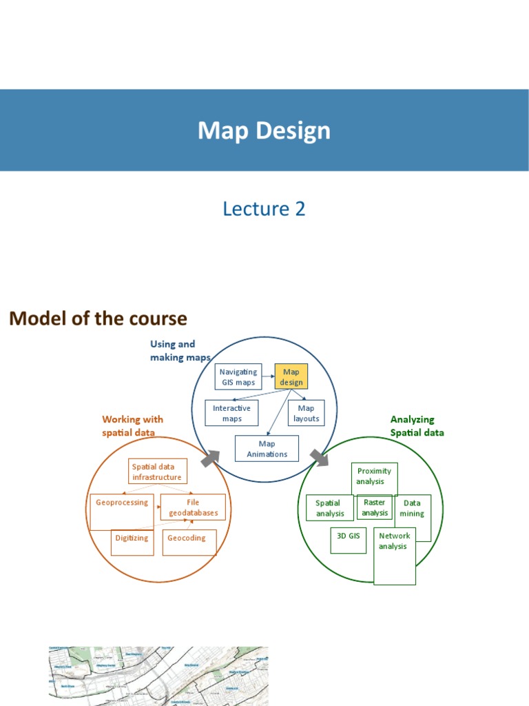 GISLecture2 MapDesign | PDF | Geographic Information System | Map