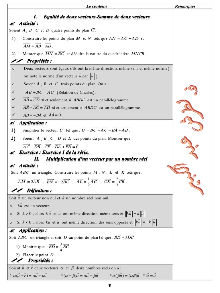 Calul Vectoriel | PDF | Géométrie | Géométrie euclidienne