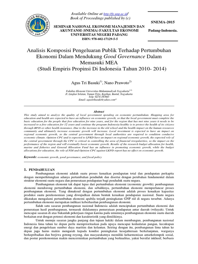 Agus Tri Basuki, Nano Prawoto (Hal 1-19) - 0 | PDF | Coefficient Of ...