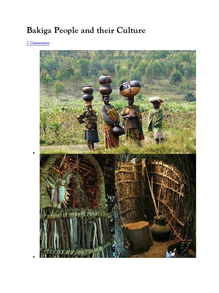 Bakiga People and Their Culture | PDF