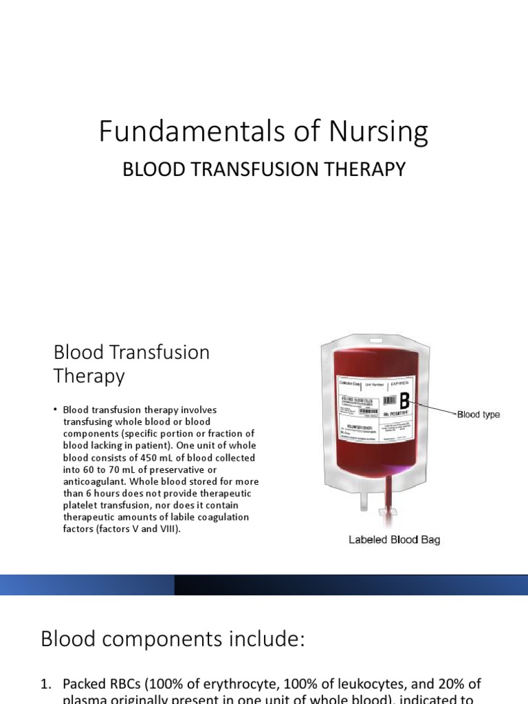 Blood Transfusion | PDF | Blood Transfusion | Blood Plasma