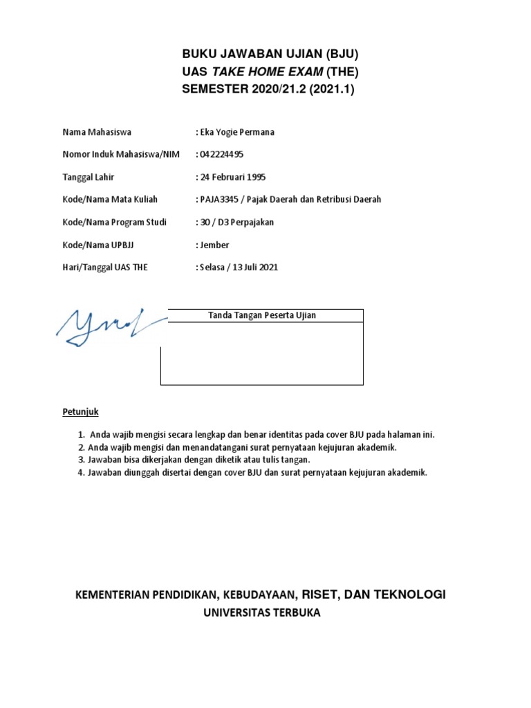 Uas PDRD - Eka Yogie Permana | PDF